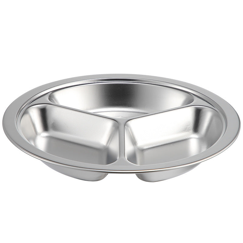 Wholesale 304 Stainless Steel Kids Divided Plate - Three & Four ...