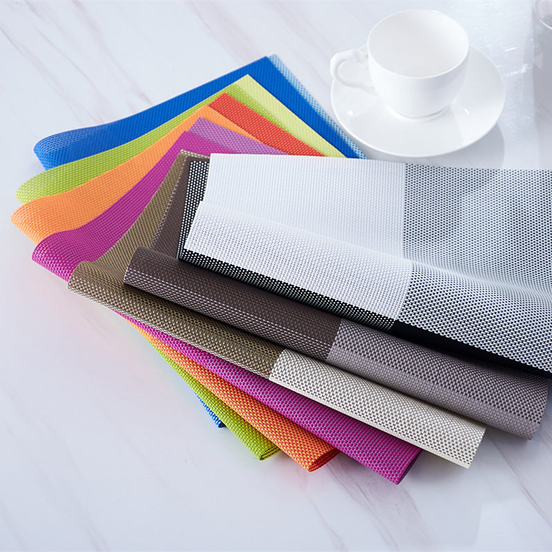 Wholesale PVC Rectangular Table Mat - Modern and Simple Design, Heat ...