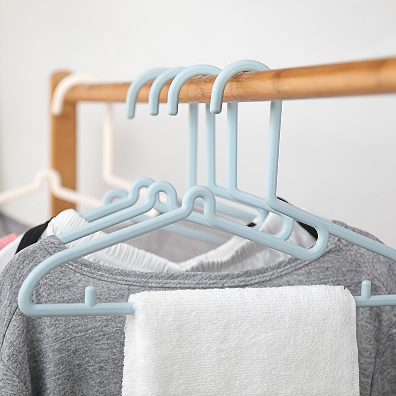 Wholesale Japanese Plastic Collar Hanger with 100% New Fabric, 4 Pack ...