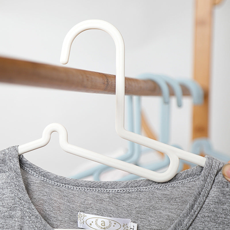 Wholesale Japanese Plastic Collar Hanger with 100% New Fabric, 4 Pack ...