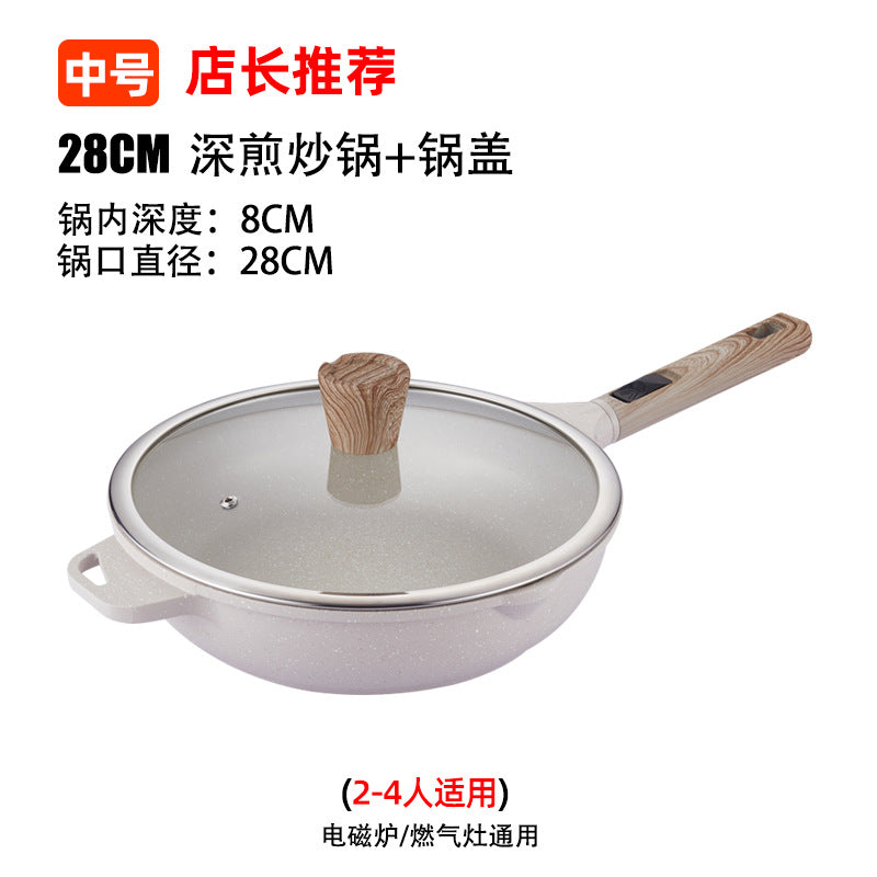 Wholesale Non-Stick 8Cm Korean Style Fry Pan with Multi-Layer Bottom ...