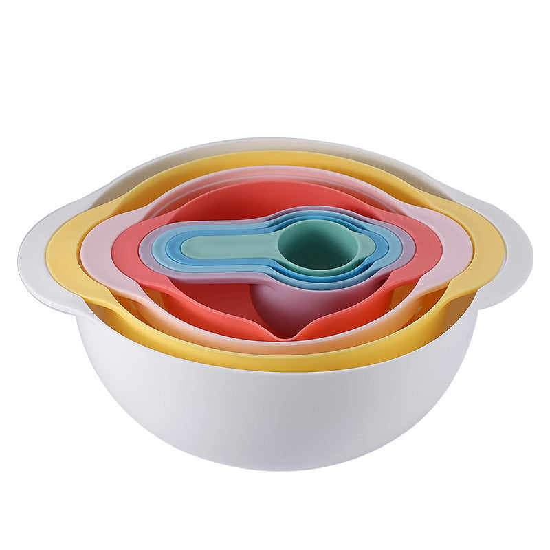 Wholesale Rainbow Kitchenware 8-Piece Set - PP Plastic Colander for ...