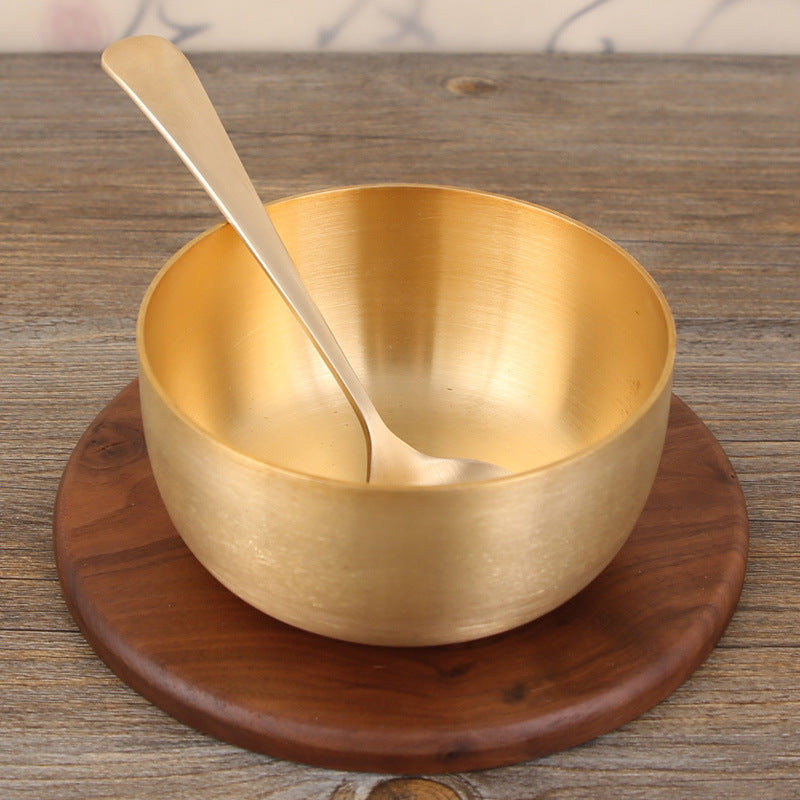 Wholesale Pure Copper Korean Bowl, 4.5-inch Handcrafted Thickened Anti ...