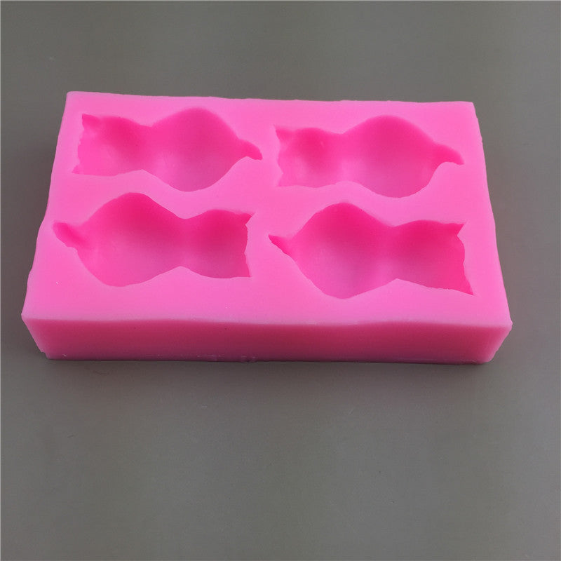 Wholesale 4-Hole Silicone Mould for Chocolate, Jelly, Candy, Cheese and ...