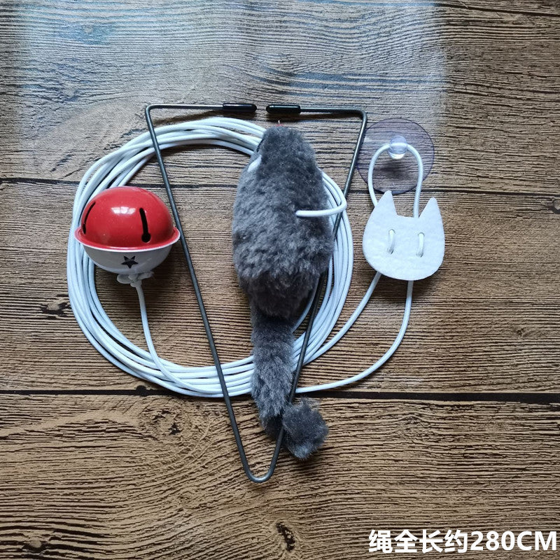 Wholesale Dangle Mouse Bounce Toy for Cats - Elastic Jumping Toy for ...