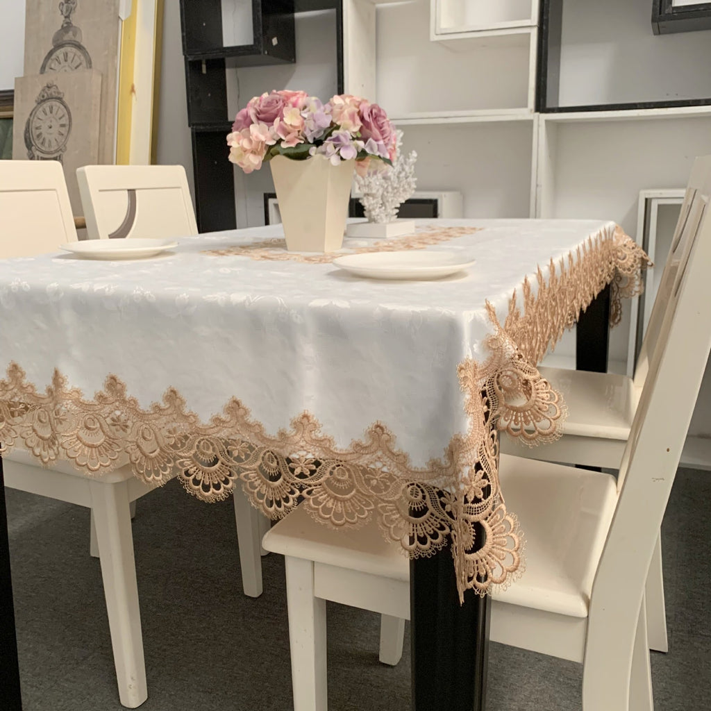 Wholesale European Style Lace Tablecloth Home Table Decoration ...